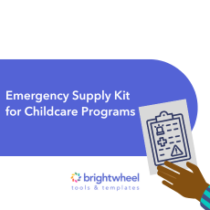 Preschool Emergency Procedures and Preparedness Plans