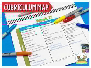 Mapping Out the Entire Year Using a Preschool Curriculum Map