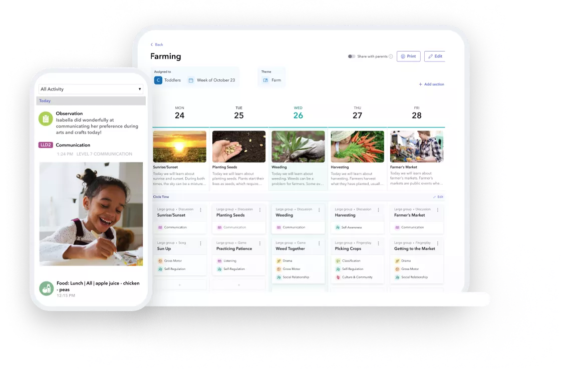 Brightwheel App for Mobile - brightwheel